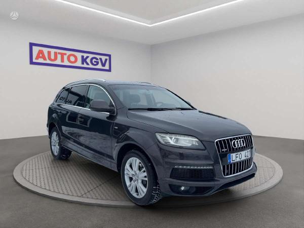 Pelēks Audi Q7 2013 Kauņa, ar dzinēja tilpumu 3.00 L un nobraukumu 251 tūkst. km par 12899 €, foto 7 vietnē AUTOMOTO.COM.LV