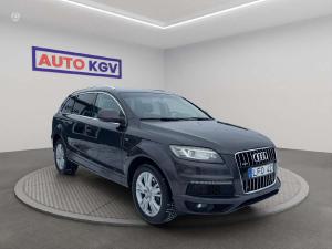 Grey Audi Q7 2013 in Kaunas, with an engine capacity of 3.00 L and mileage of 251 thousand km for 12899 €, photo 7 on AUTOMOTO.COM.LV