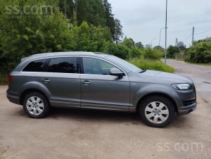 Pelēks Audi Q7 2013 Rīga, ar dzinēja tilpumu 3.00 L un nobraukumu 225 tūkst. km par 11500 €, foto 3 vietnē AUTOMOTO.COM.LV