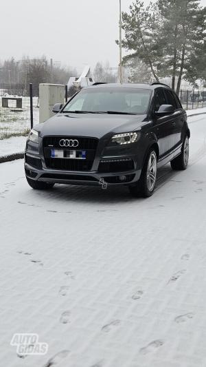 Grey Audi Q7 2013 in Vilnius, with an engine capacity of 3.00 L and mileage of 279 thousand km for 12999 €, photo 2 on AUTOMOTO.COM.LV