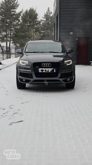 Grey Audi Q7 2013 in Vilnius, with an engine capacity of 3.00 L and mileage of 279 thousand km for 12999 €, photo 3 on AUTOMOTO.COM.LV