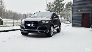 Pelēks Audi Q7 2013 Viļņa, ar dzinēja tilpumu 3.00 L un nobraukumu 280 tūkst. km par 13650 €, foto 4 vietnē AUTOMOTO.COM.LV
