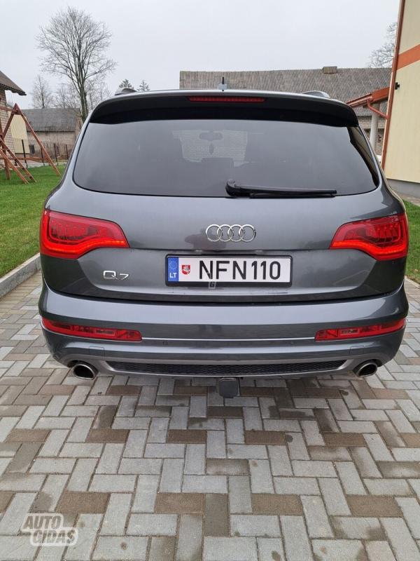 Pelēks Audi Q7 2013 Šilalė, ar dzinēja tilpumu 3.00 L un nobraukumu 227 tūkst. km par 11000 €, foto 5 vietnē AUTOMOTO.COM.LV