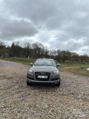 Pelēks Audi Q7 2013 Kauņa, ar dzinēja tilpumu 3.00 L un nobraukumu 294 tūkst. km par 12500 €, foto  vietnē AUTOMOTO.COM.LV
