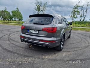 Grey Audi Q7 2013 in Tallinn, with an engine capacity of 3.00 L and mileage of 438 thousand km for 10100 €, photo 5 on AUTOMOTO.COM.LV