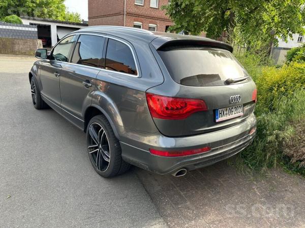 Pelēks Audi Q7 2013 Talsi, ar dzinēja tilpumu 3.00 L un nobraukumu 219 tūkst. km par 11970 €, foto 3 vietnē AUTOMOTO.COM.LV