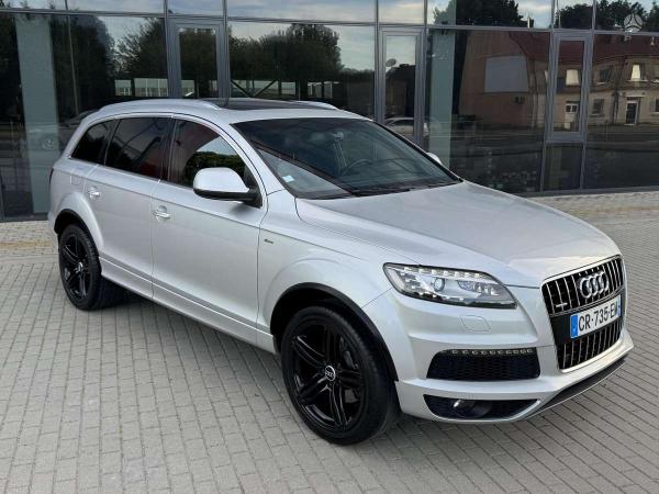 Pelēks Audi Q7 2013 Klaipėda, ar dzinēja tilpumu 4.20 L un nobraukumu 200 tūkst. km par 12900 €, foto 2 vietnē AUTOMOTO.COM.LV