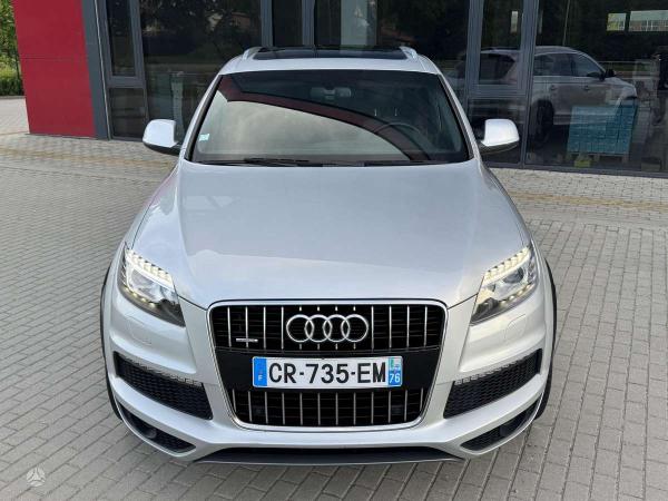 Pelēks Audi Q7 2013 Klaipėda, ar dzinēja tilpumu 4.20 L un nobraukumu 200 tūkst. km par 12900 €, foto 9 vietnē AUTOMOTO.COM.LV