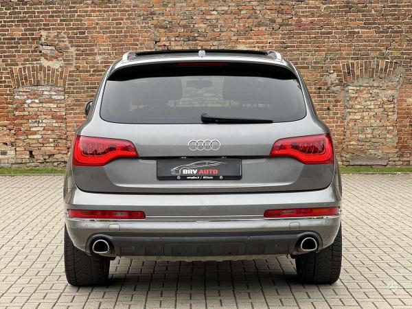 Grey Audi Q7 2013 in Kedainiai, with an engine capacity of 2.97 L and mileage of 285 thousand km for 12350 €, photo 8 on AUTOMOTO.COM.LV