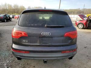 Grey Audi Q7 2013 in Vilnius, with an engine capacity of 3.00 L and mileage of 214 thousand km for 5400 €, photo 7 on AUTOMOTO.COM.LV