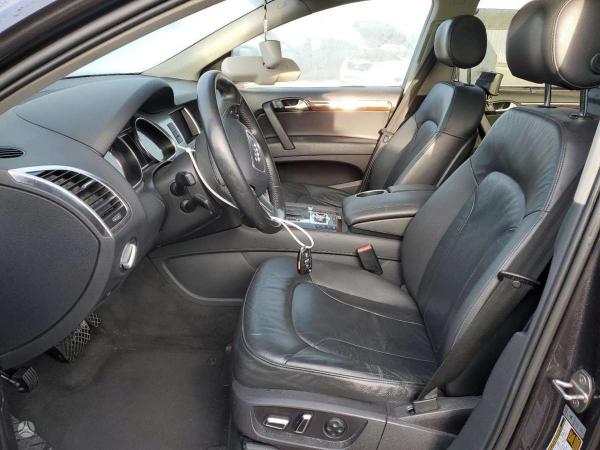 Pelēks Audi Q7 2013 Viļņa, ar dzinēja tilpumu 3.00 L un nobraukumu 214 tūkst. km par 5400 €, foto 7 vietnē AUTOMOTO.COM.LV