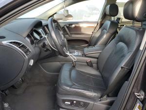 Grey Audi Q7 2013 in Vilnius, with an engine capacity of 3.00 L and mileage of 214 thousand km for 5400 €, photo 8 on AUTOMOTO.COM.LV