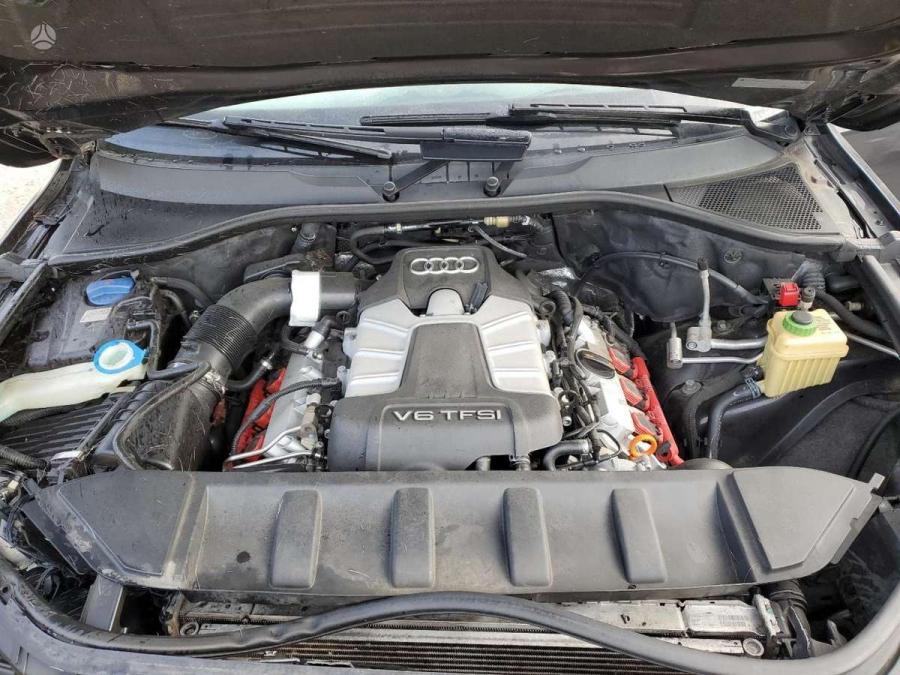 Grey Audi Q7 2013 in Vilnius, with an engine capacity of 3.00 L and mileage of 214 thousand km for 5400 €, photo 13 on AUTOMOTO.COM.LV