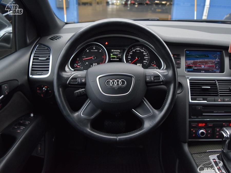 Серый Ауди Ку 7 2014 в Рига, объемом двигателя 4.20 л и пробегом 247 тыс. км за 15500 €, фото 10 на AUTOMOTO.COM.LV