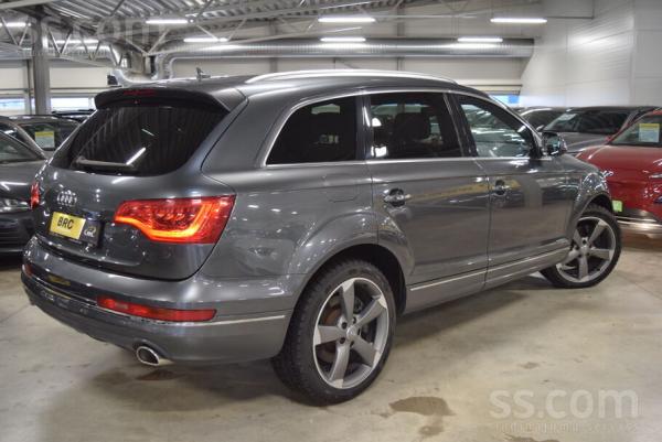 Pelēks Audi Q7 2014 Rīga, ar dzinēja tilpumu 4.20 L un nobraukumu 247 tūkst. km par 15500 €, foto 2 vietnē AUTOMOTO.COM.LV