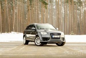 Pelēks Audi Q7 2014 Rīga, ar dzinēja tilpumu 3.00 L un nobraukumu 239 tūkst. km par 14390 €, foto 2 vietnē AUTOMOTO.COM.LV