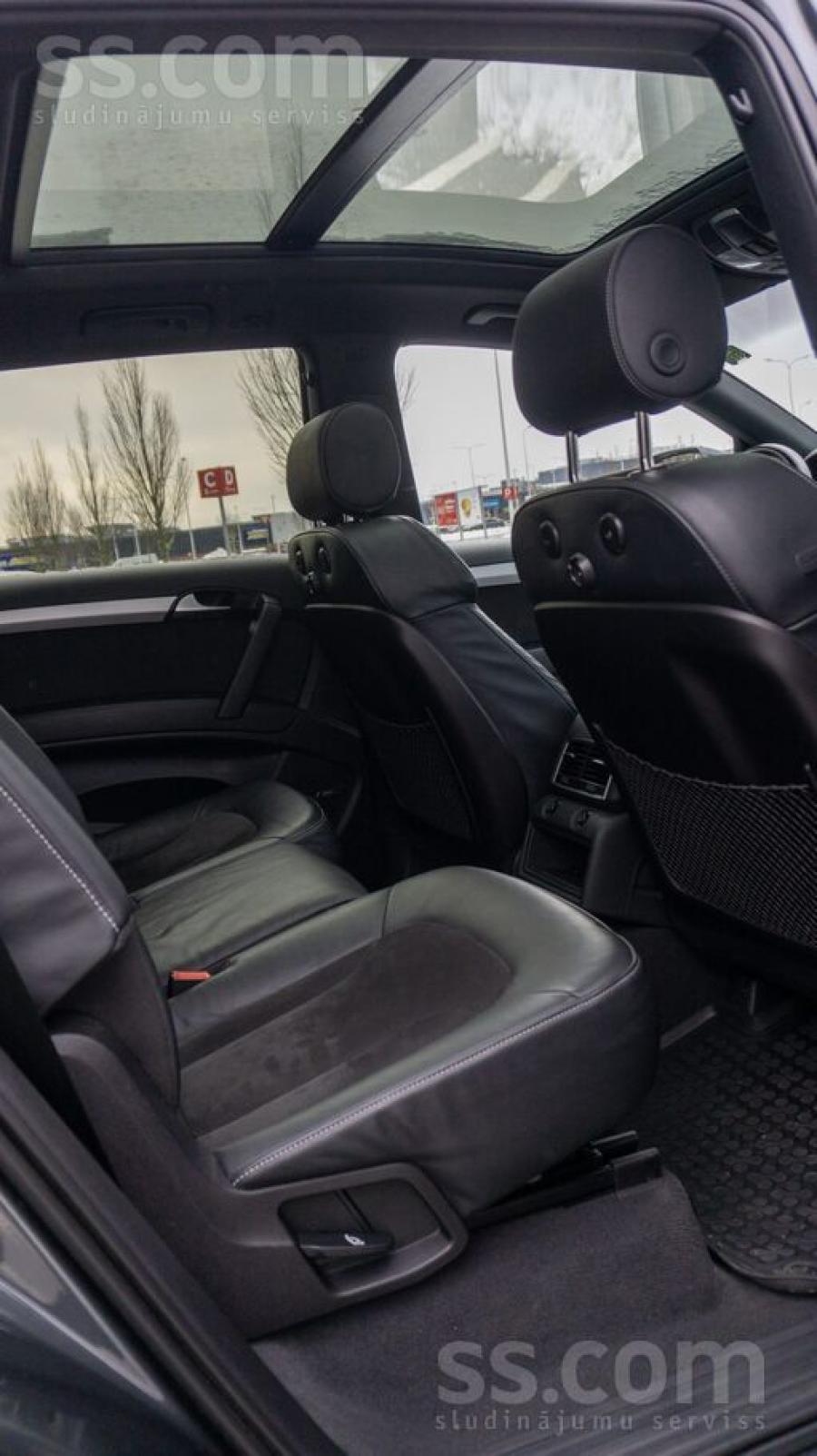 Pelēks Audi Q7 2014 Rīga, ar dzinēja tilpumu 3.00 L un nobraukumu 239 tūkst. km par 14390 €, foto 31 vietnē AUTOMOTO.COM.LV