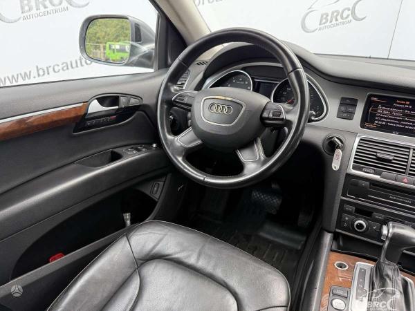 Grey Audi Q7 2014 in Klaipeda, with an engine capacity of 3.00 L and mileage of 277 thousand km for 6000 €, photo 5 on AUTOMOTO.COM.LV