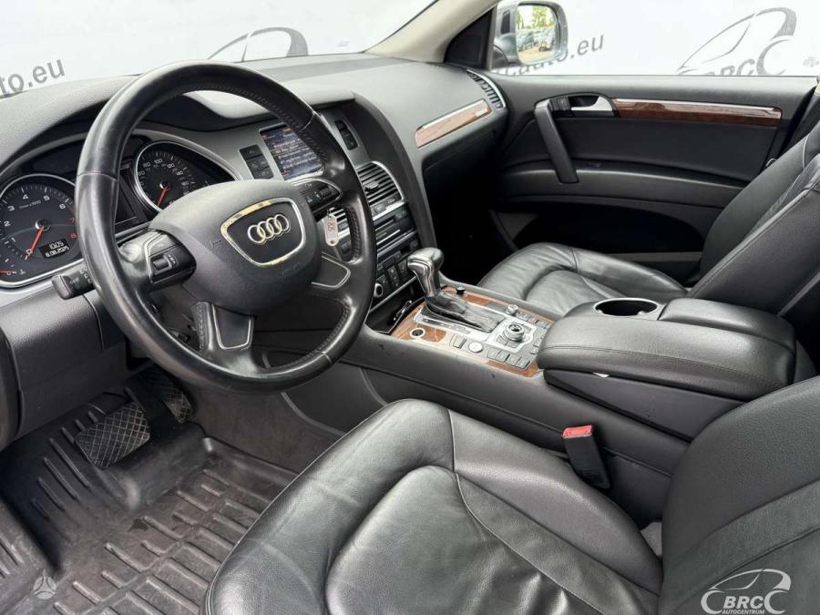 Grey Audi Q7 2014 in Klaipeda, with an engine capacity of 3.00 L and mileage of 277 thousand km for 6000 €, photo 24 on AUTOMOTO.COM.LV