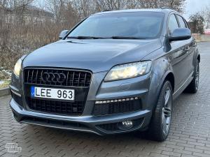 Pelēks Audi Q7 2014 Viļņa, ar dzinēja tilpumu 3.00 L un nobraukumu 147 tūkst. km par 19000 €, foto  vietnē AUTOMOTO.COM.LV