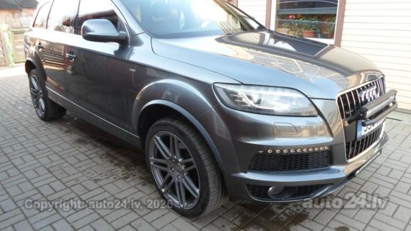 Grey Audi Q7 2014 in Tallinn, with an engine capacity of 3.00 L and mileage of 275 thousand km for 13790 €, photo 1 on AUTOMOTO.COM.LV