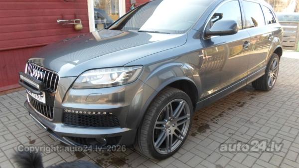 Grey Audi Q7 2014 in Tallinn, with an engine capacity of 3.00 L and mileage of 275 thousand km for 13790 €, photo 2 on AUTOMOTO.COM.LV