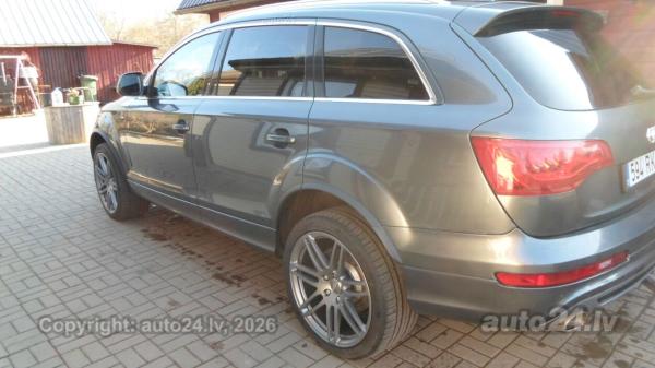 Grey Audi Q7 2014 in Tallinn, with an engine capacity of 3.00 L and mileage of 275 thousand km for 13790 €, photo 3 on AUTOMOTO.COM.LV