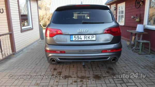 Grey Audi Q7 2014 in Tallinn, with an engine capacity of 3.00 L and mileage of 275 thousand km for 13790 €, photo 5 on AUTOMOTO.COM.LV