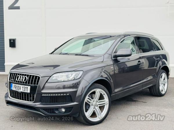 Pelēks Audi Q7 2014 Tallina, ar dzinēja tilpumu 3.00 L un nobraukumu 247 tūkst. km par 12990 €, foto 2 vietnē AUTOMOTO.COM.LV