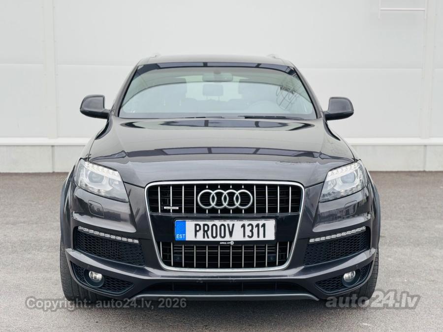 Grey Audi Q7 2014 in Tallinn, with an engine capacity of 3.00 L and mileage of 247 thousand km for 11999 €, photo 4 on AUTOMOTO.COM.LV