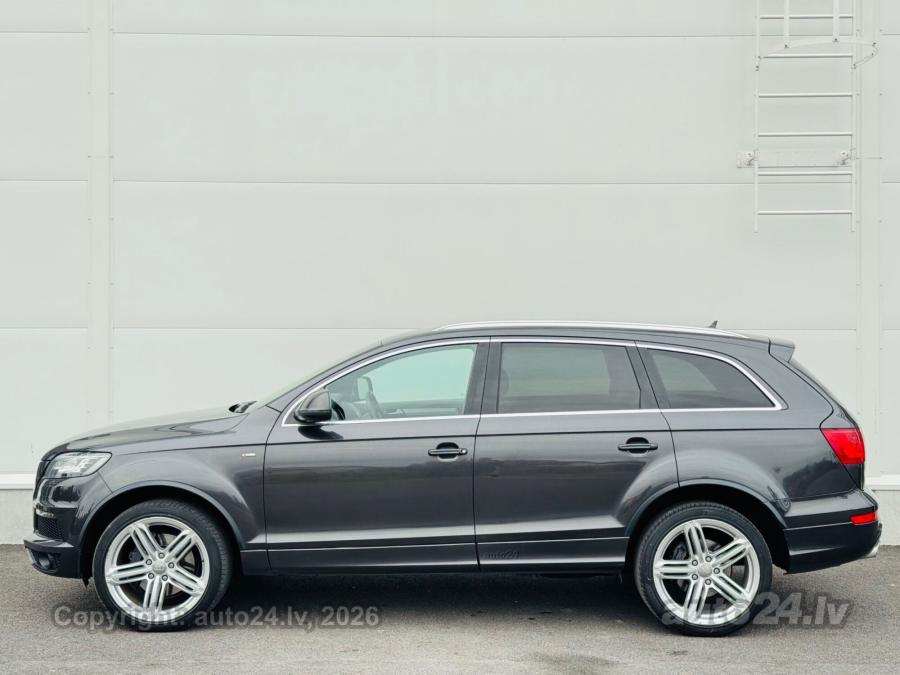 Grey Audi Q7 2014 in Tallinn, with an engine capacity of 3.00 L and mileage of 247 thousand km for 11999 €, photo 8 on AUTOMOTO.COM.LV