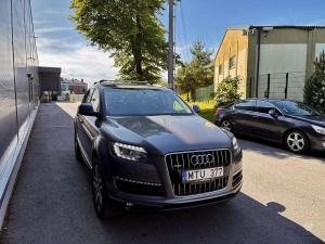 Grey Audi Q7 2014 in Klaipeda, with an engine capacity of 3.00 L and mileage of 278 thousand km for 9200 €, photo 3 on AUTOMOTO.COM.LV
