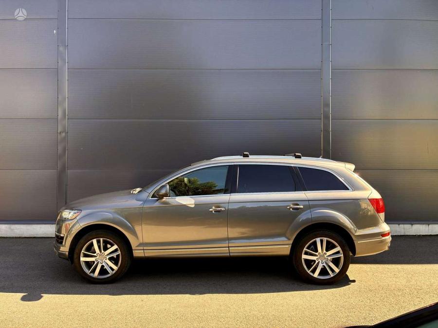 Grey Audi Q7 2014 in Klaipeda, with an engine capacity of 3.00 L and mileage of 278 thousand km for 9200 €, photo 5 on AUTOMOTO.COM.LV