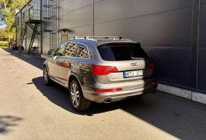Grey Audi Q7 2014 in Klaipeda, with an engine capacity of 3.00 L and mileage of 278 thousand km for 9200 €, photo 7 on AUTOMOTO.COM.LV