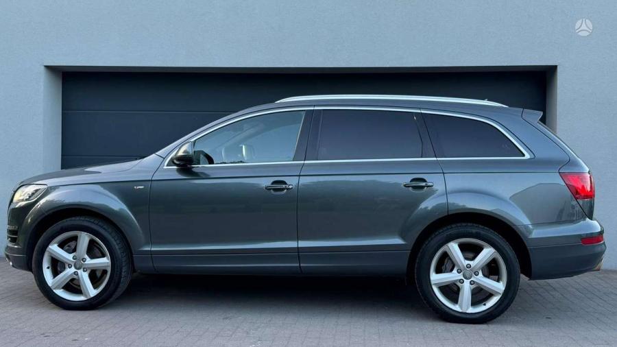 Pelēks Audi Q7 2014 Jonava, ar dzinēja tilpumu 2.97 L un nobraukumu 195 tūkst. km par 14800 €, foto 4 vietnē AUTOMOTO.COM.LV