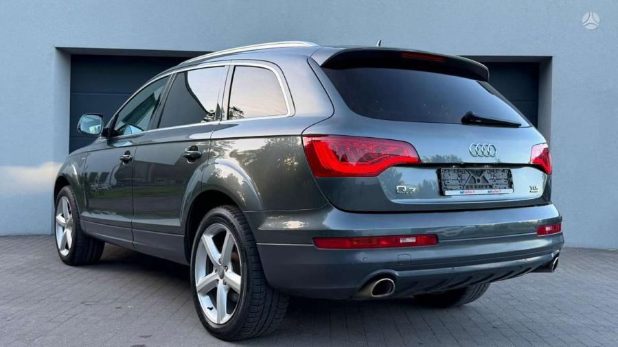 Pelēks Audi Q7 2014 Jonava, ar dzinēja tilpumu 2.97 L un nobraukumu 195 tūkst. km par 14800 €, foto 5 vietnē AUTOMOTO.COM.LV