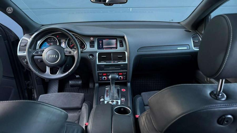 Pelēks Audi Q7 2014 Jonava, ar dzinēja tilpumu 2.97 L un nobraukumu 195 tūkst. km par 14800 €, foto 11 vietnē AUTOMOTO.COM.LV