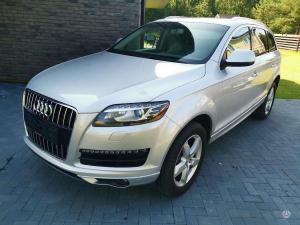 Grey Audi Q7 2014 in Vilnius, with an engine capacity of 3.00 L and mileage of 245 thousand km for 11500 €, photo  on AUTOMOTO.COM.LV