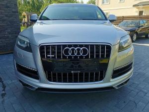 Grey Audi Q7 2014 in Vilnius, with an engine capacity of 3.00 L and mileage of 245 thousand km for 11500 €, photo 3 on AUTOMOTO.COM.LV