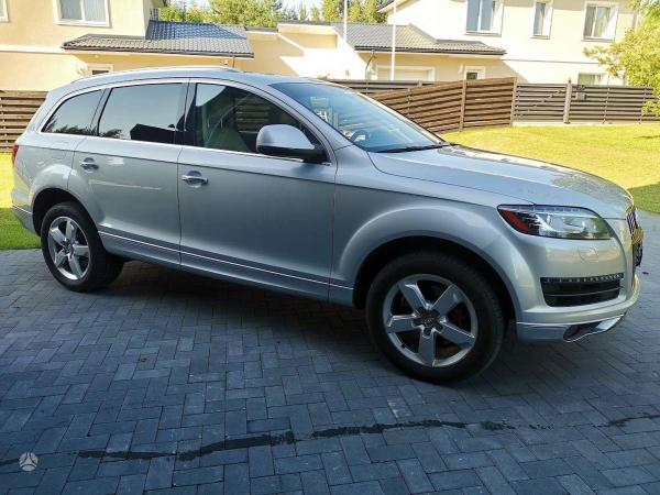 Pelēks Audi Q7 2014 Viļņa, ar dzinēja tilpumu 3.00 L un nobraukumu 245 tūkst. km par 11500 €, foto 3 vietnē AUTOMOTO.COM.LV