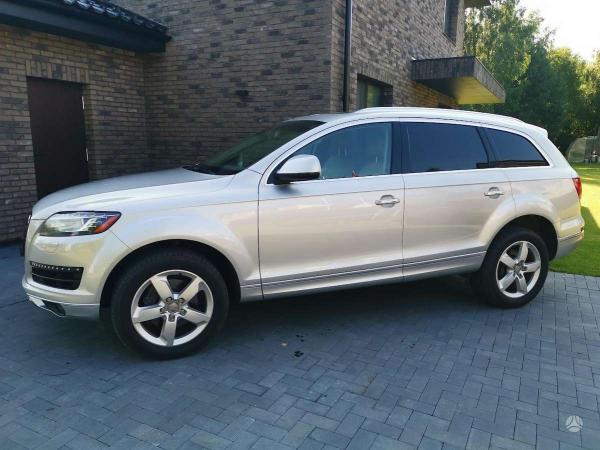 Pelēks Audi Q7 2014 Viļņa, ar dzinēja tilpumu 3.00 L un nobraukumu 245 tūkst. km par 11500 €, foto 7 vietnē AUTOMOTO.COM.LV