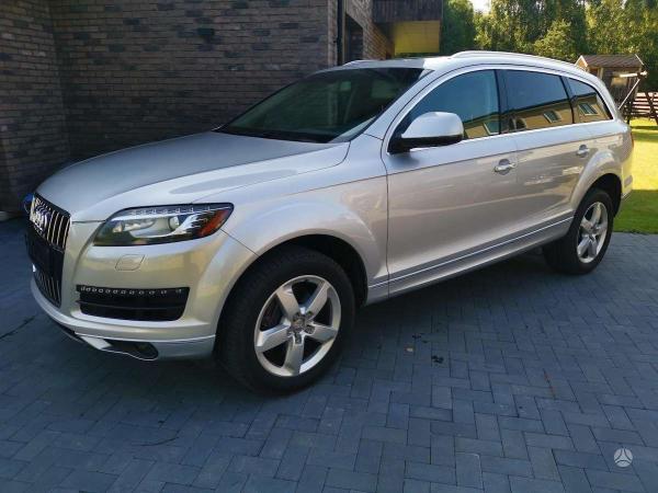 Pelēks Audi Q7 2014 Viļņa, ar dzinēja tilpumu 3.00 L un nobraukumu 245 tūkst. km par 11500 €, foto 8 vietnē AUTOMOTO.COM.LV