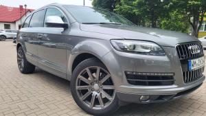 Pelēks Audi Q7 2014 Jonava, ar dzinēja tilpumu 2.97 L un nobraukumu 196 tūkst. km par 13499 €, foto  vietnē AUTOMOTO.COM.LV