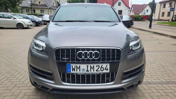 Pelēks Audi Q7 2014 Jonava, ar dzinēja tilpumu 2.97 L un nobraukumu 196 tūkst. km par 13499 €, foto 7 vietnē AUTOMOTO.COM.LV