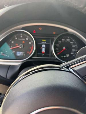 Grey Audi Q7 2014 in Klaipeda, with an engine capacity of 3.00 L and mileage of 205 thousand km for 7200 €, photo 10 on AUTOMOTO.COM.LV