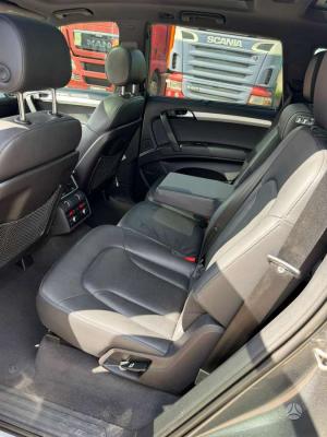 Grey Audi Q7 2014 in Klaipeda, with an engine capacity of 3.00 L and mileage of 205 thousand km for 7200 €, photo 11 on AUTOMOTO.COM.LV