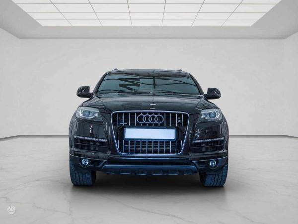Grey Audi Q7 2014 in Kaunas, with an engine capacity of 3.00 L and mileage of 219 thousand km for 13990 €, photo 2 on AUTOMOTO.COM.LV