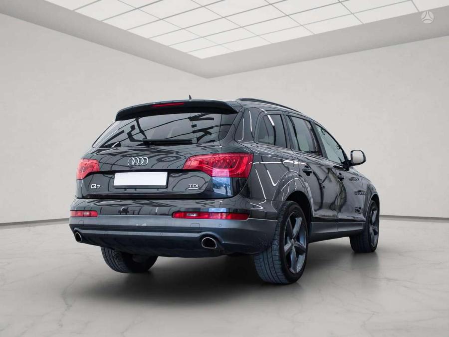 Pelēks Audi Q7 2014 Kauņa, ar dzinēja tilpumu 3.00 L un nobraukumu 219 tūkst. km par 13990 €, foto 7 vietnē AUTOMOTO.COM.LV