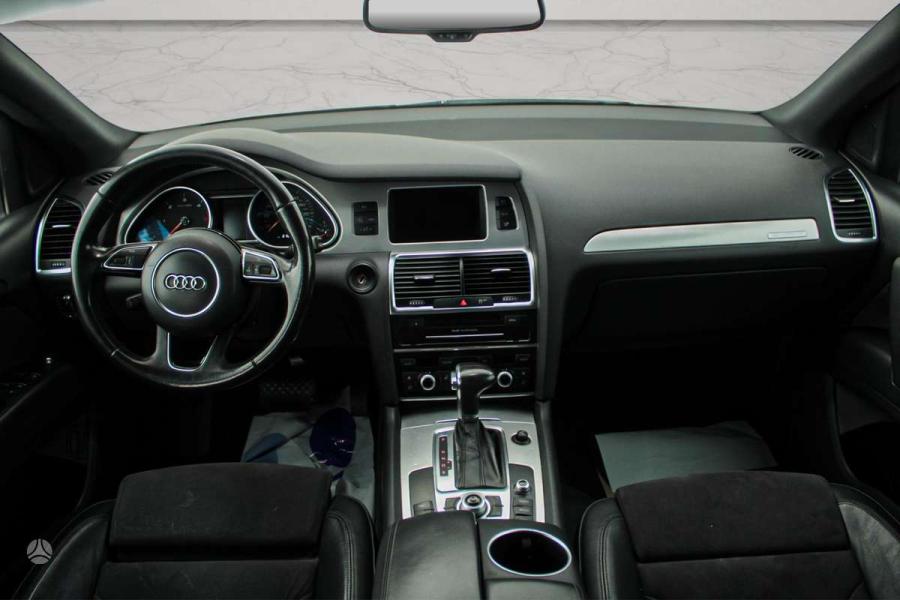 Pelēks Audi Q7 2014 Kauņa, ar dzinēja tilpumu 3.00 L un nobraukumu 219 tūkst. km par 13990 €, foto 13 vietnē AUTOMOTO.COM.LV