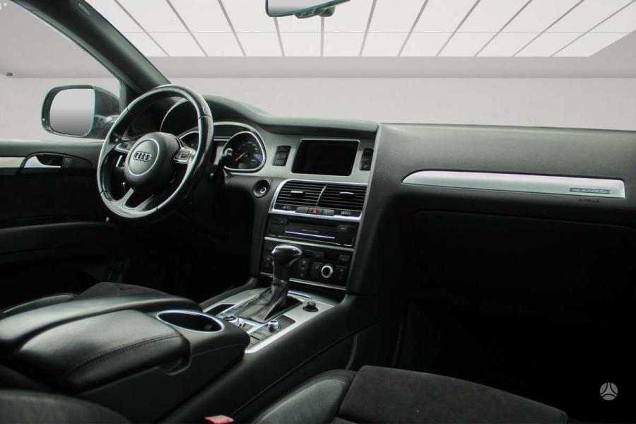 Pelēks Audi Q7 2014 Kauņa, ar dzinēja tilpumu 3.00 L un nobraukumu 219 tūkst. km par 13990 €, foto 15 vietnē AUTOMOTO.COM.LV